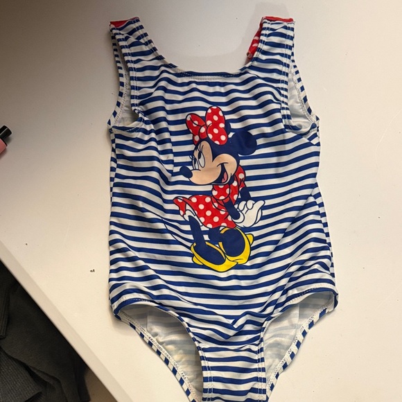 Disney | Swim | Striped Minnie Mouse Swimsuit | Poshmark